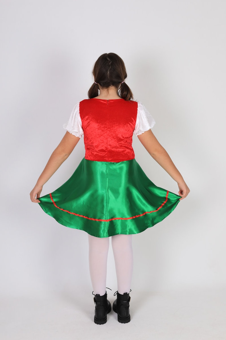 Italian Girl's Dress, Handmade Traditional Girl's Dress, Birthday and ...