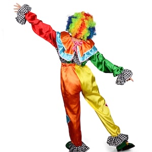 Strap Clown Costume Set, Handmade Clown Costume Set, Funny Party Clown ...