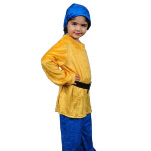 Seven Dwarfs Costume, Snow White Tale Dwarf Costume, Handmade Child ...