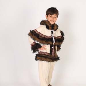 Handmade Eskimo Kids Costume, Handmade Eskimo Costume, Traditional ...