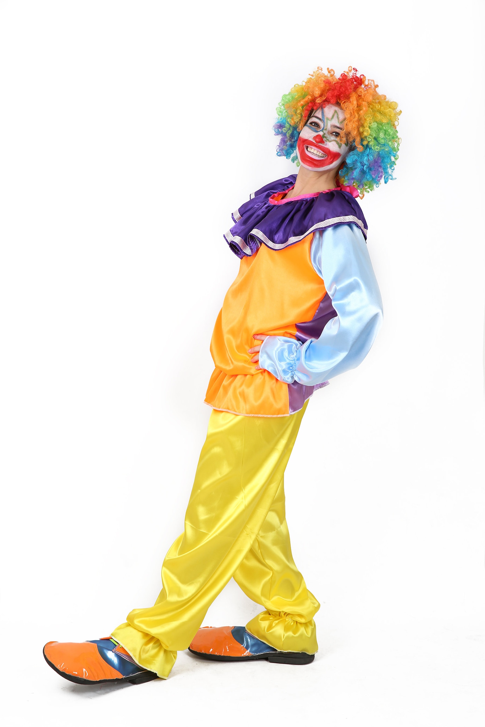 Clown Costume, Handmade Clown Costume, Funny Clown Costume, Party Clown ...