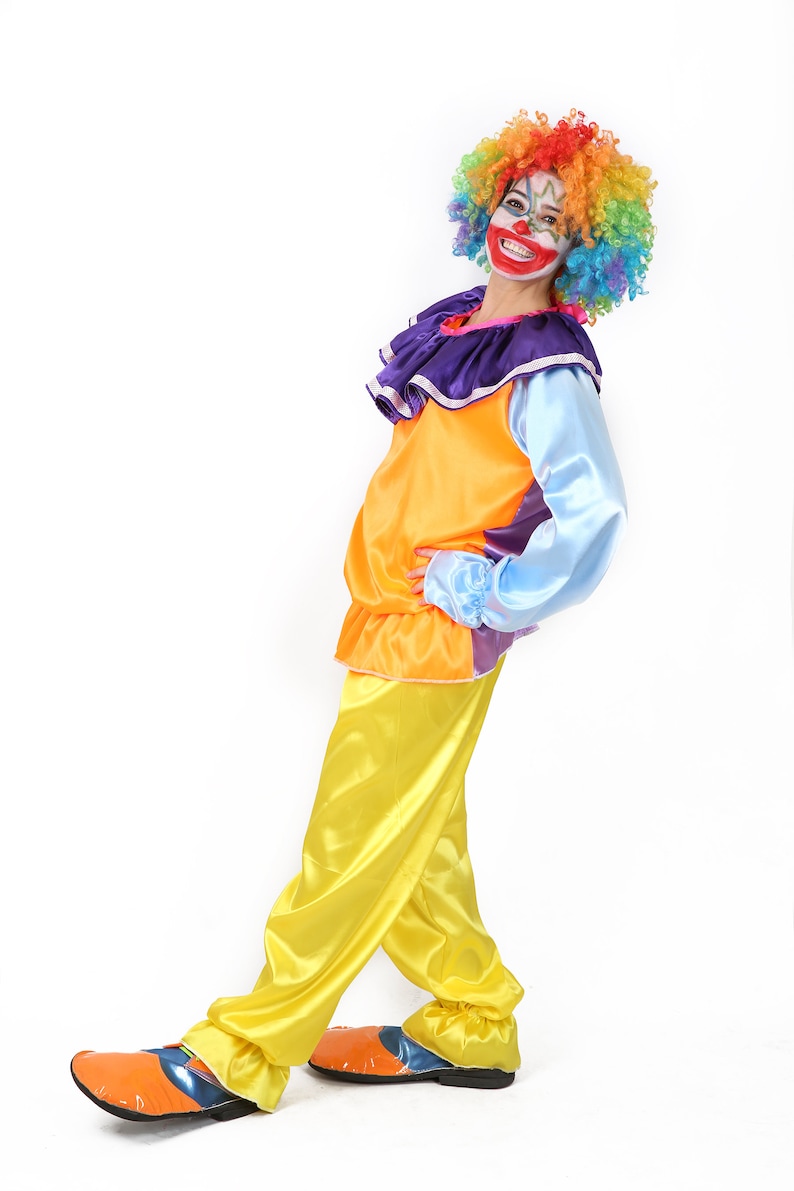 Clown Costume Handmade Clown Costume Funny Clown Costume - Etsy