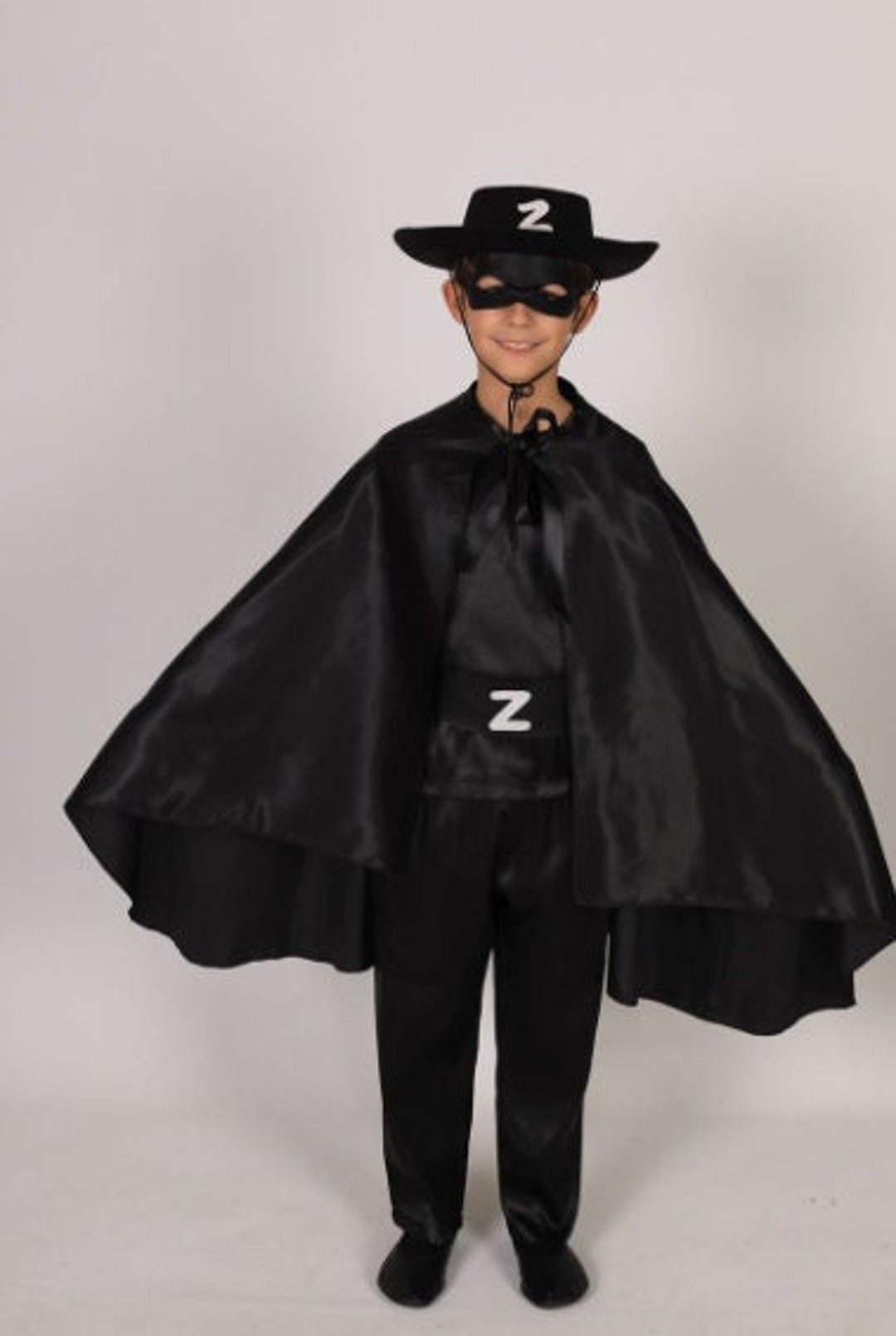 Zorro the Dark Knight Costume Kids Costume, Handmade Zorro the Dark ...