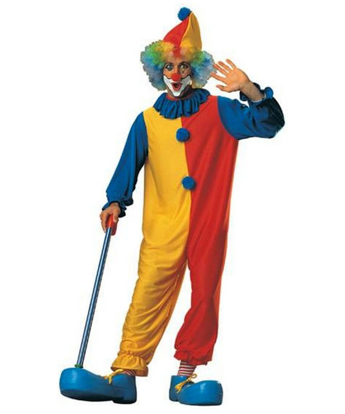 Clown Costume, Handmade Clown Costume, Colorful Clown Costume, Circus ...