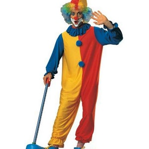 Clown Costume, Handmade Clown Costume, Colorful Clown Costume, Circus ...