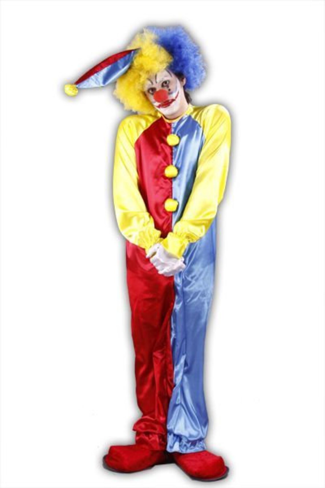 Clown Costume, Handmade Clown Costume, Colorful Clown Costume, Circus ...