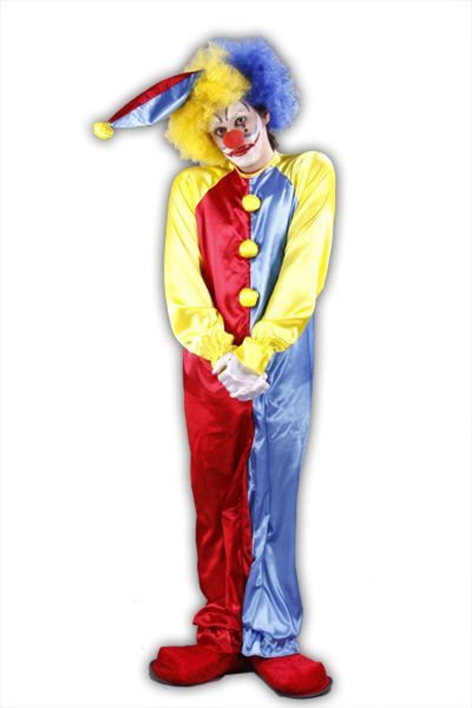 Clown Costume, Handmade Clown Costume, Colorful Clown Costume, Circus ...