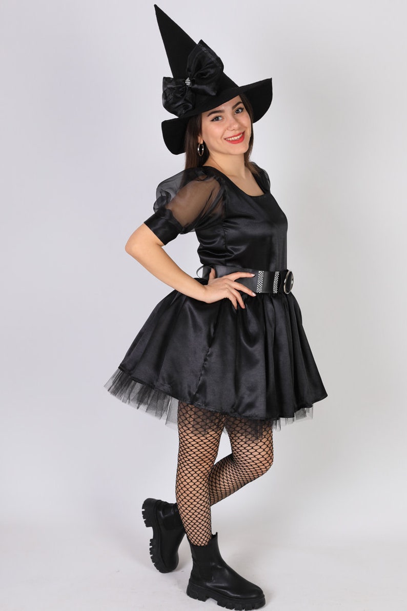 Halloween Witch Costume, Adult Witch Costume, Handmade Witch Costume ...