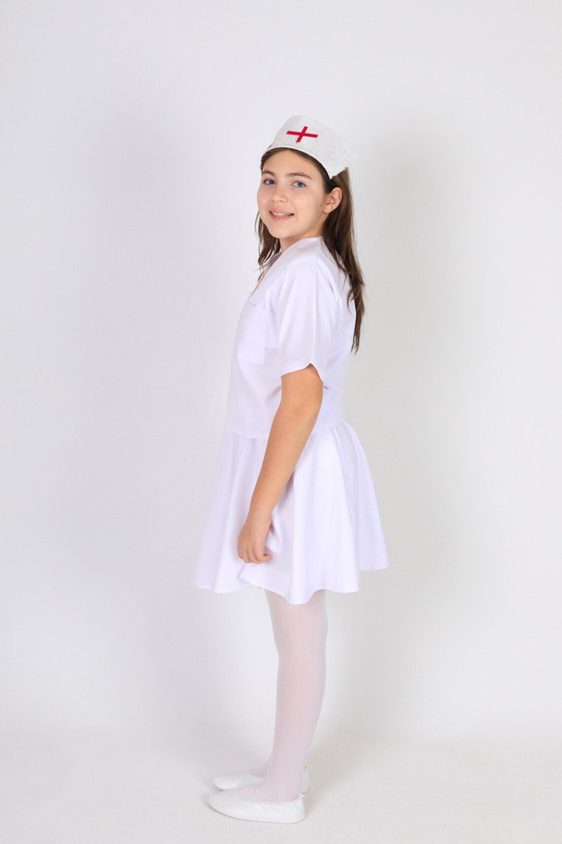 Kids Nurse Costume, Nurse Girl Outfit, Activity and Play Outfit - Etsy