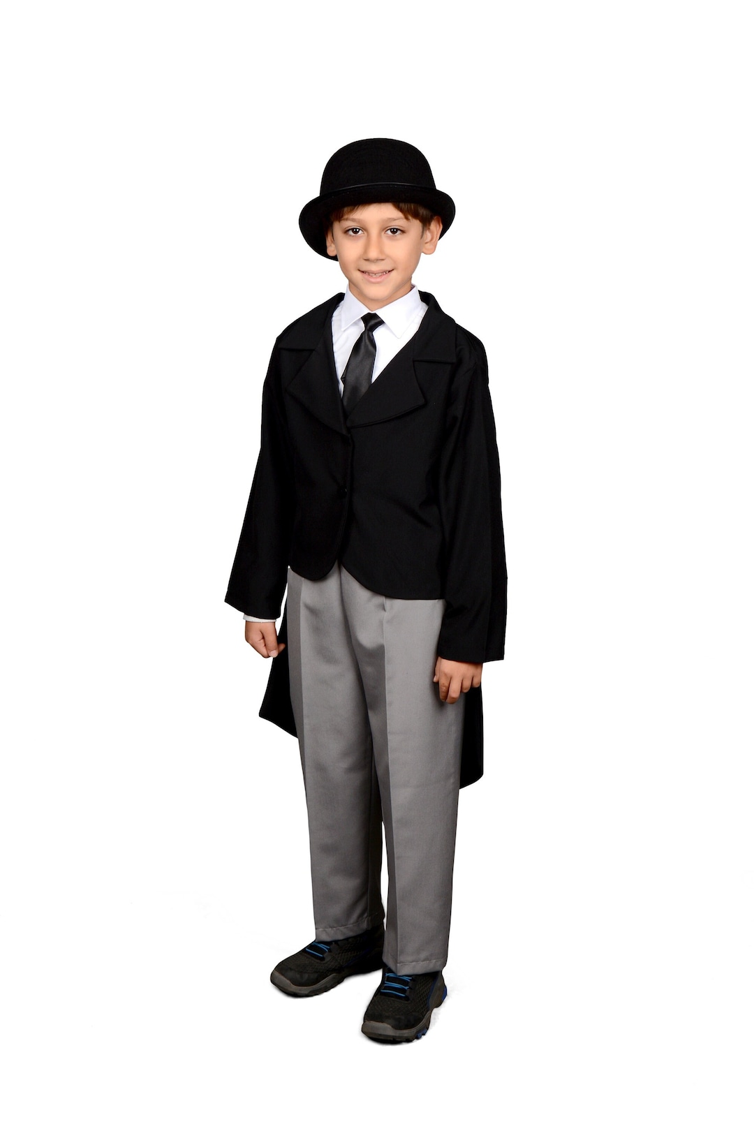 Charlie Chaplin Kids Costume, Handmade Charlie Chaplin Costume, Theater ...