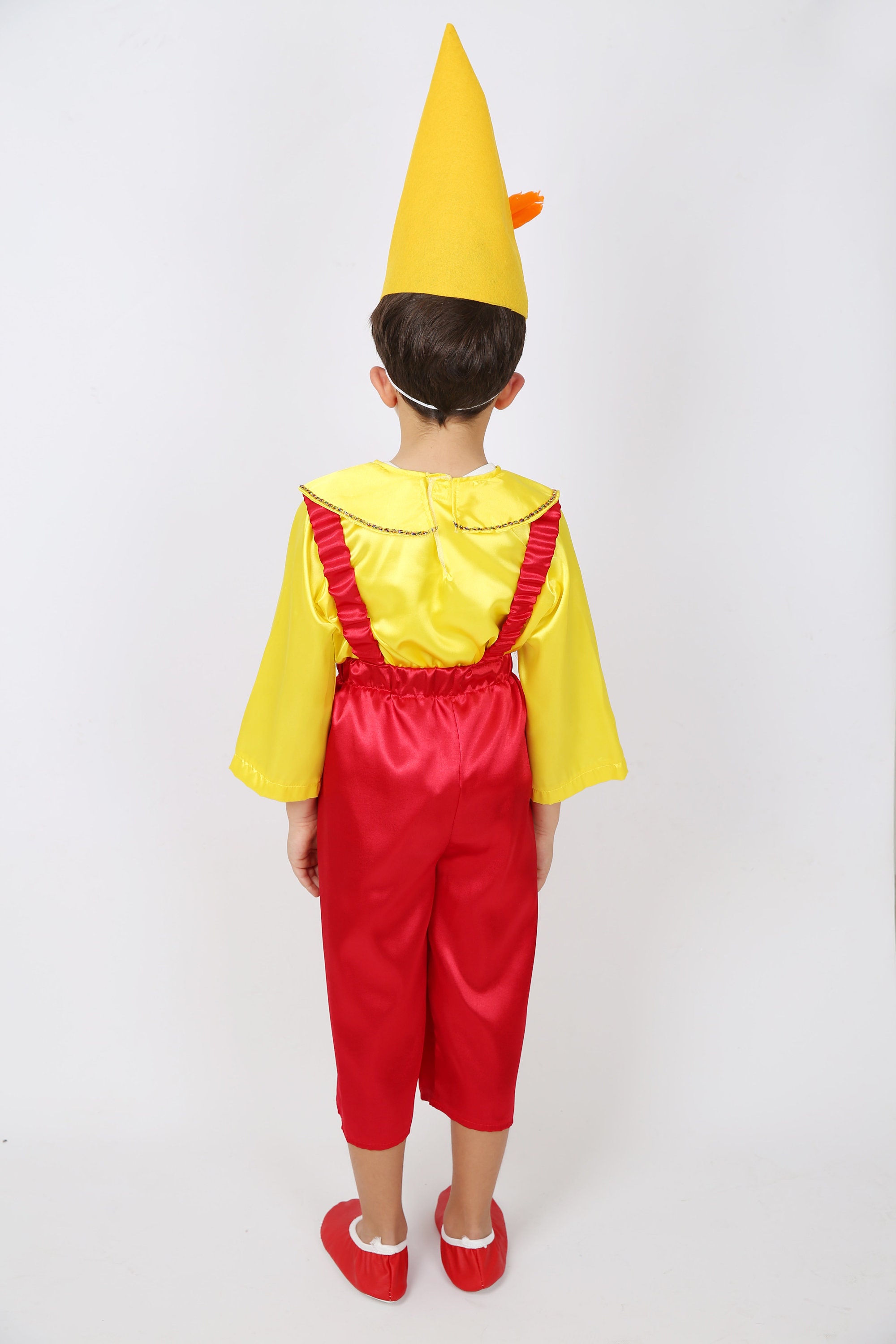 Pinocchio Kids Costume, Handmade Pinocchio Kids Costume, Funny Party ...