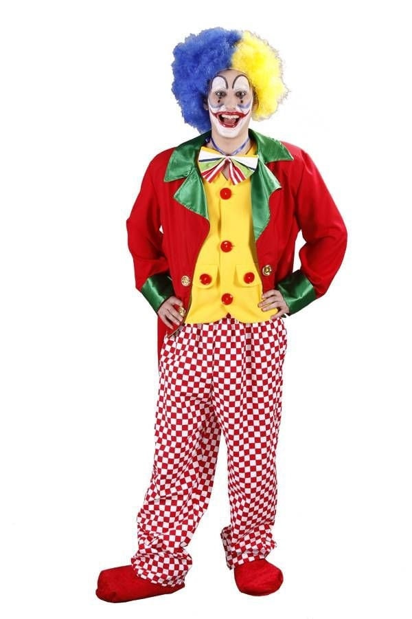 Luxury Jacket Clown Costume, Handmade Jacket Clown Costume, Halloween ...