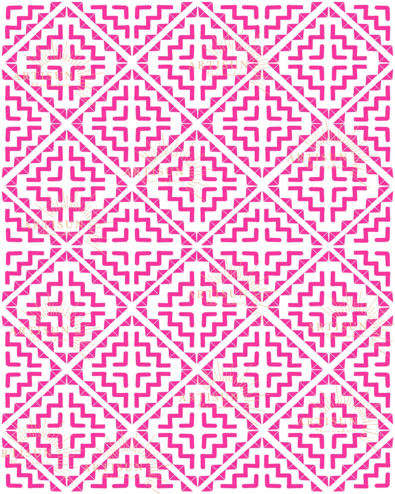 Hmong Pattern PNG - Etsy