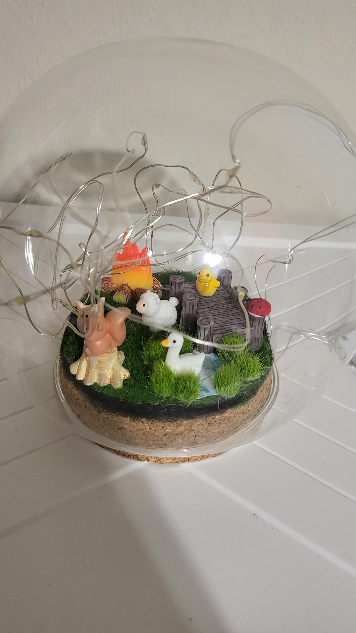 Animal Pals Light up Mini Book Shelf Decor - Etsy