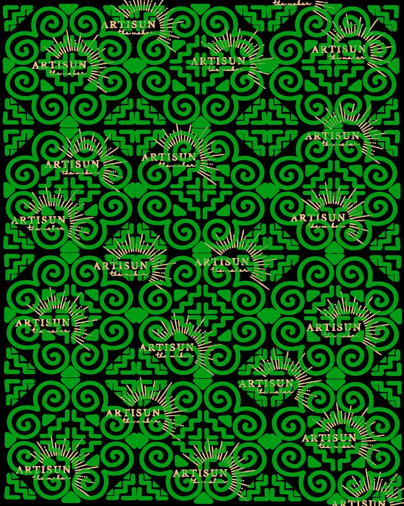 Hmong Pattern PNG - Etsy