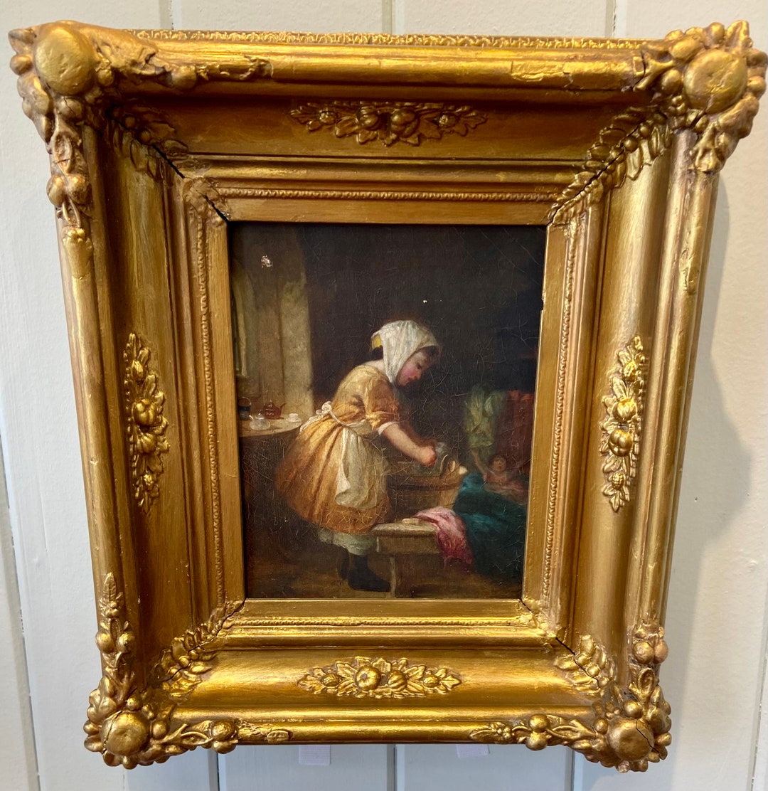 Louis Lang Original Oil Painting - Etsy