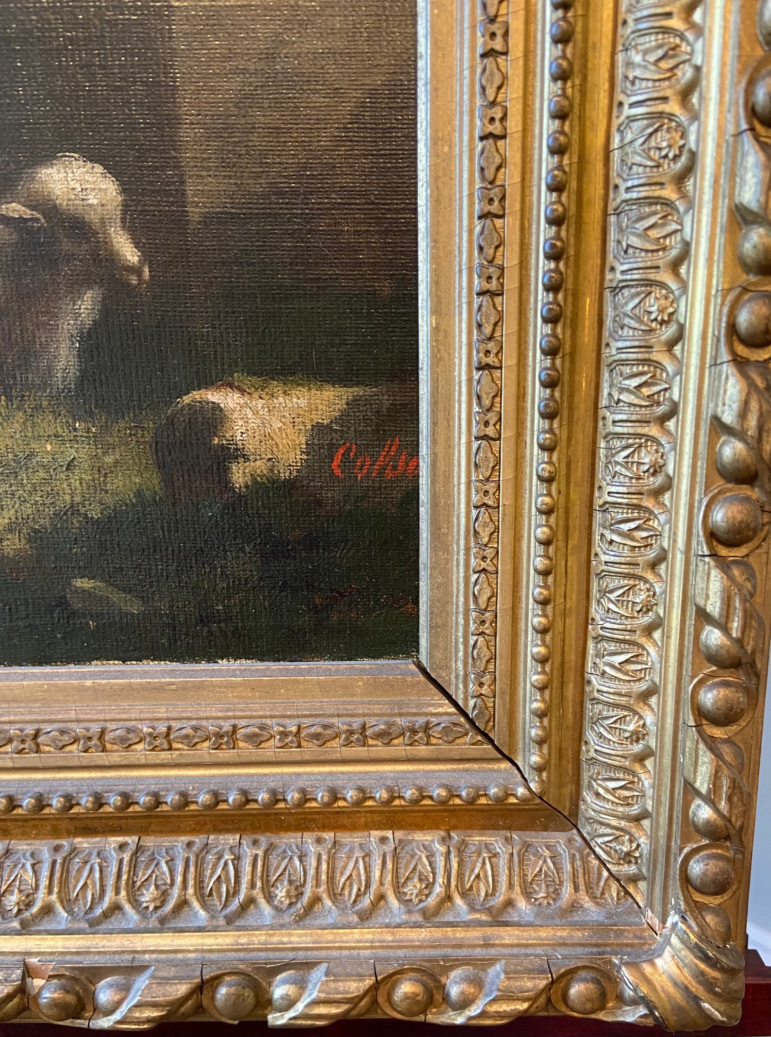 Style of Guillaume Francois Colson Antique Oil on Canvas - Etsy