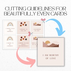 Boho Affirmations | Affirmation Card Deck | Printable Affirmation Cards ...