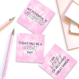 Watercolour Affirmation Cards | Printable Affirmation Cards ...