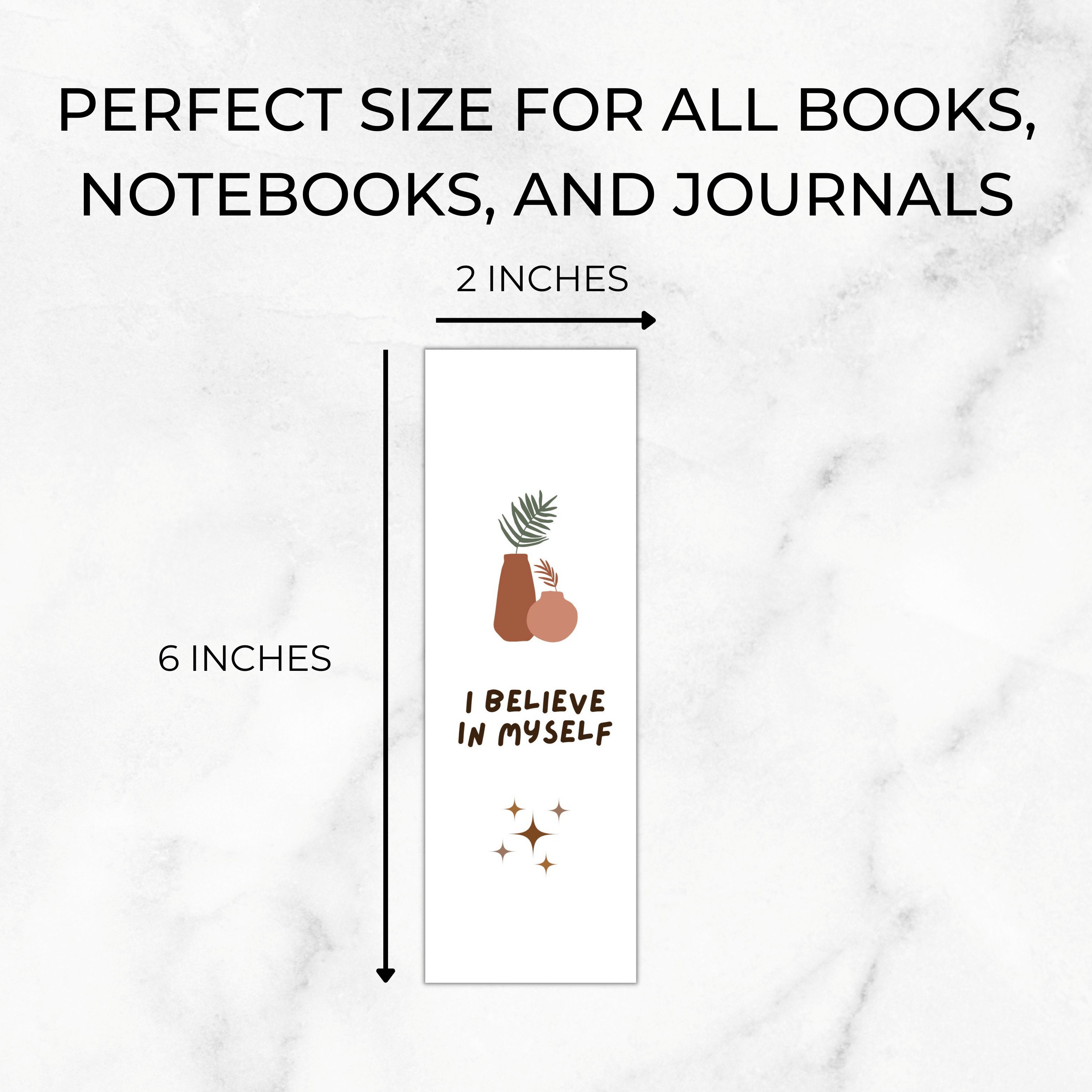 Boho Positive Affirmation Printable Bookmarks | Bookmark Set | Digital ...