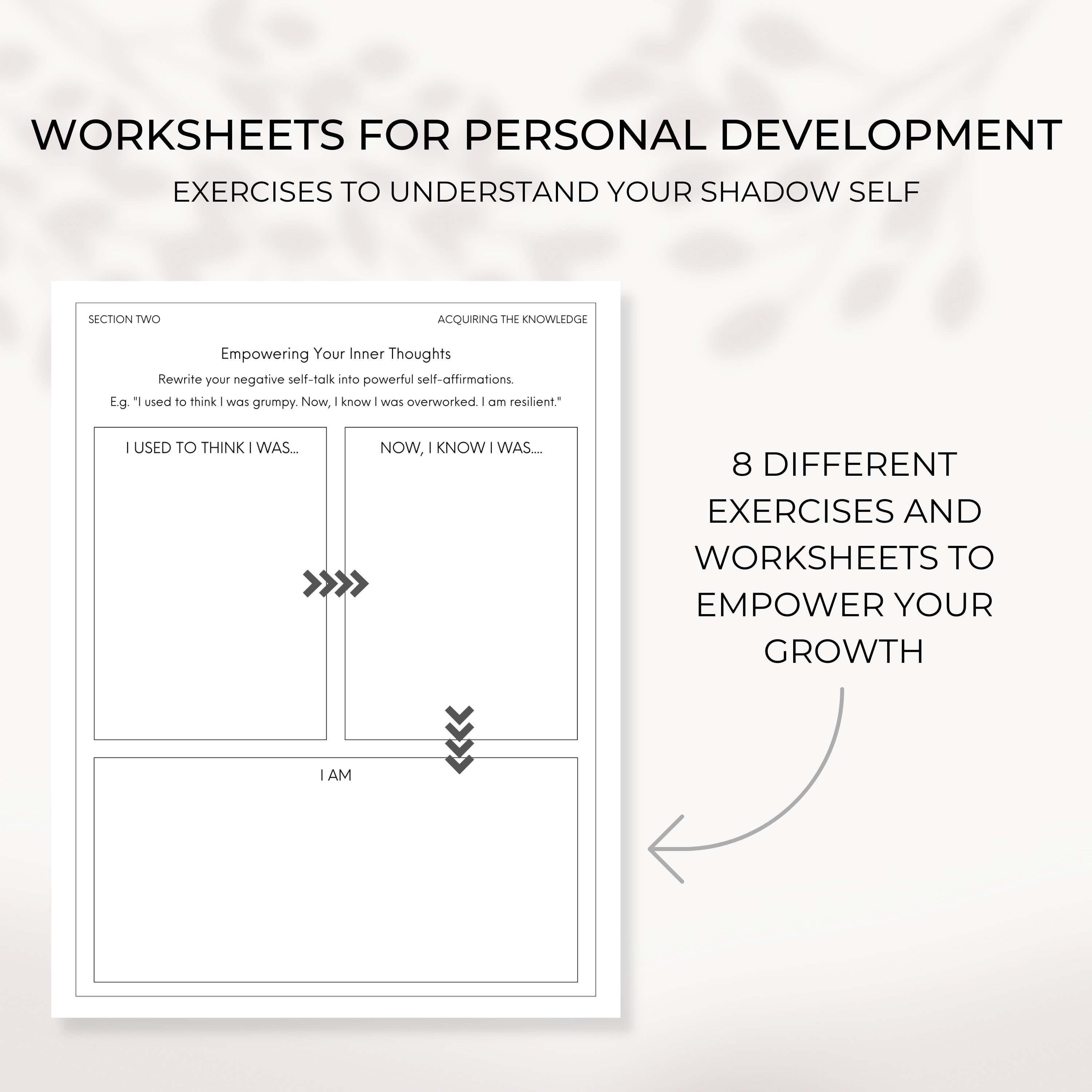 Shadow Work Book Journal With Prompts for Mental Health and Healing ...