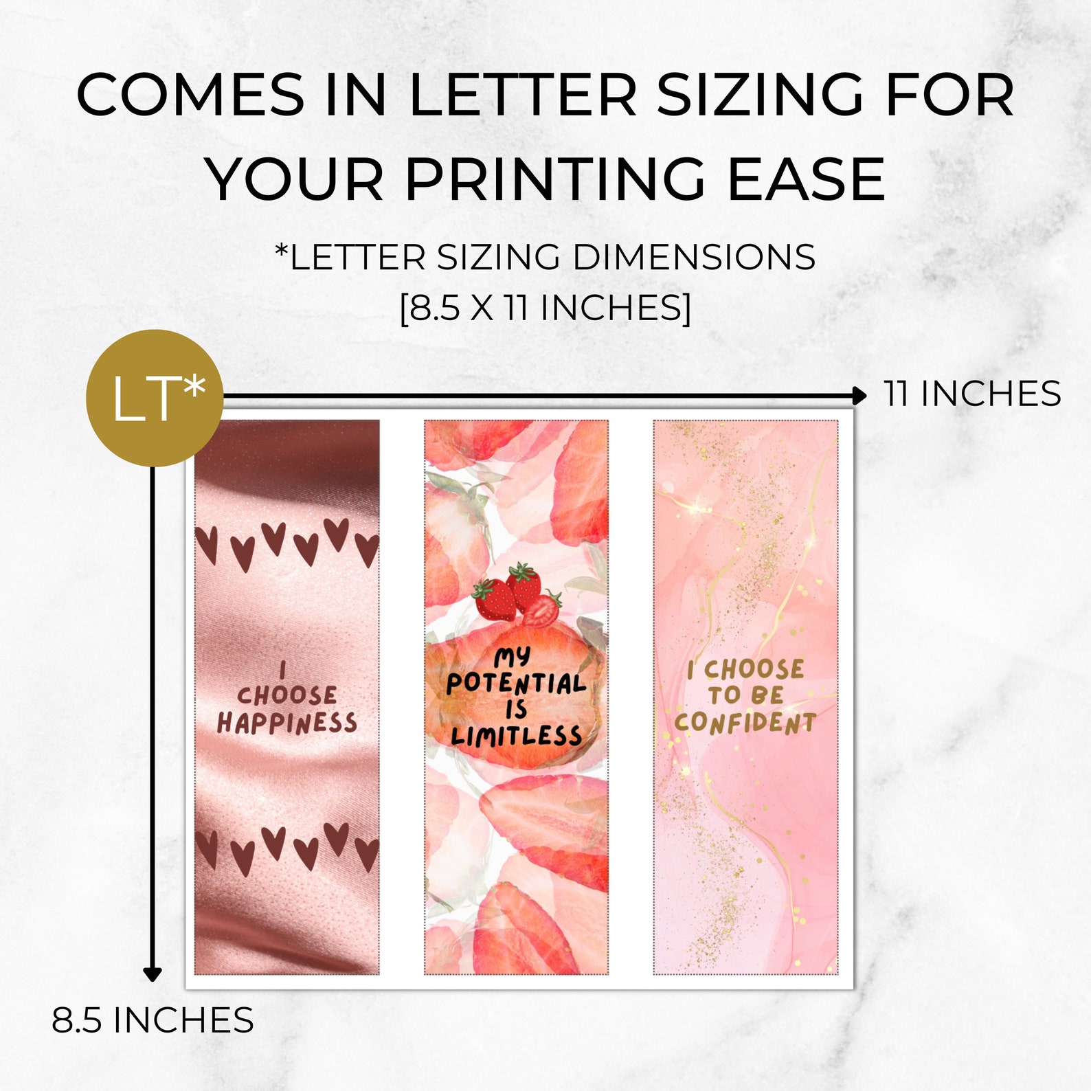 Cute Bookmark Set | Pretty Bookmark | Aesthetic Bookmarks | Bookmark ...