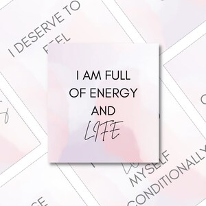 Purple Affirmation Cards | Printable Affirmation Cards | Motivational ...