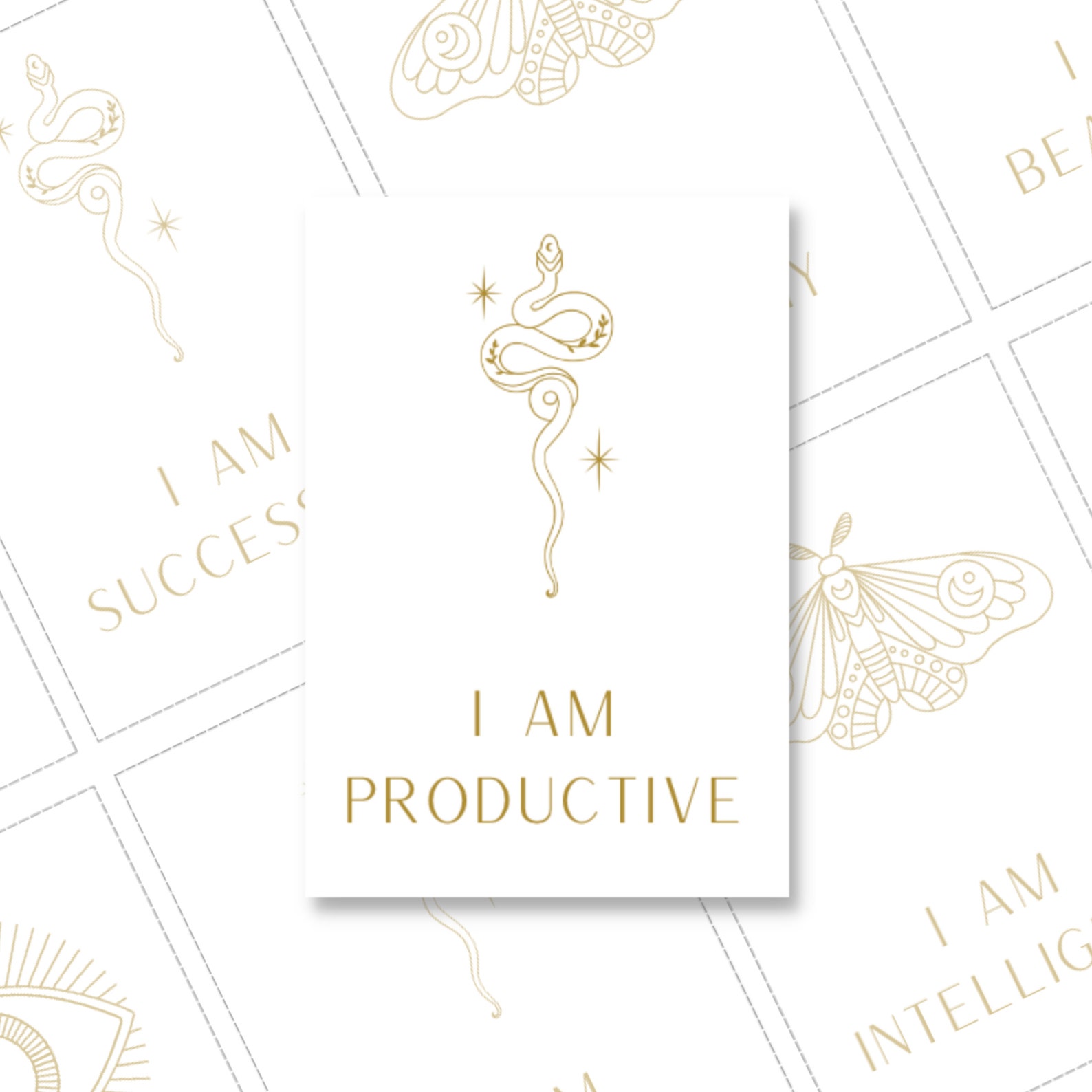 Mantra Cards | Printable Affirmation Cards | Motivational Cards Set ...