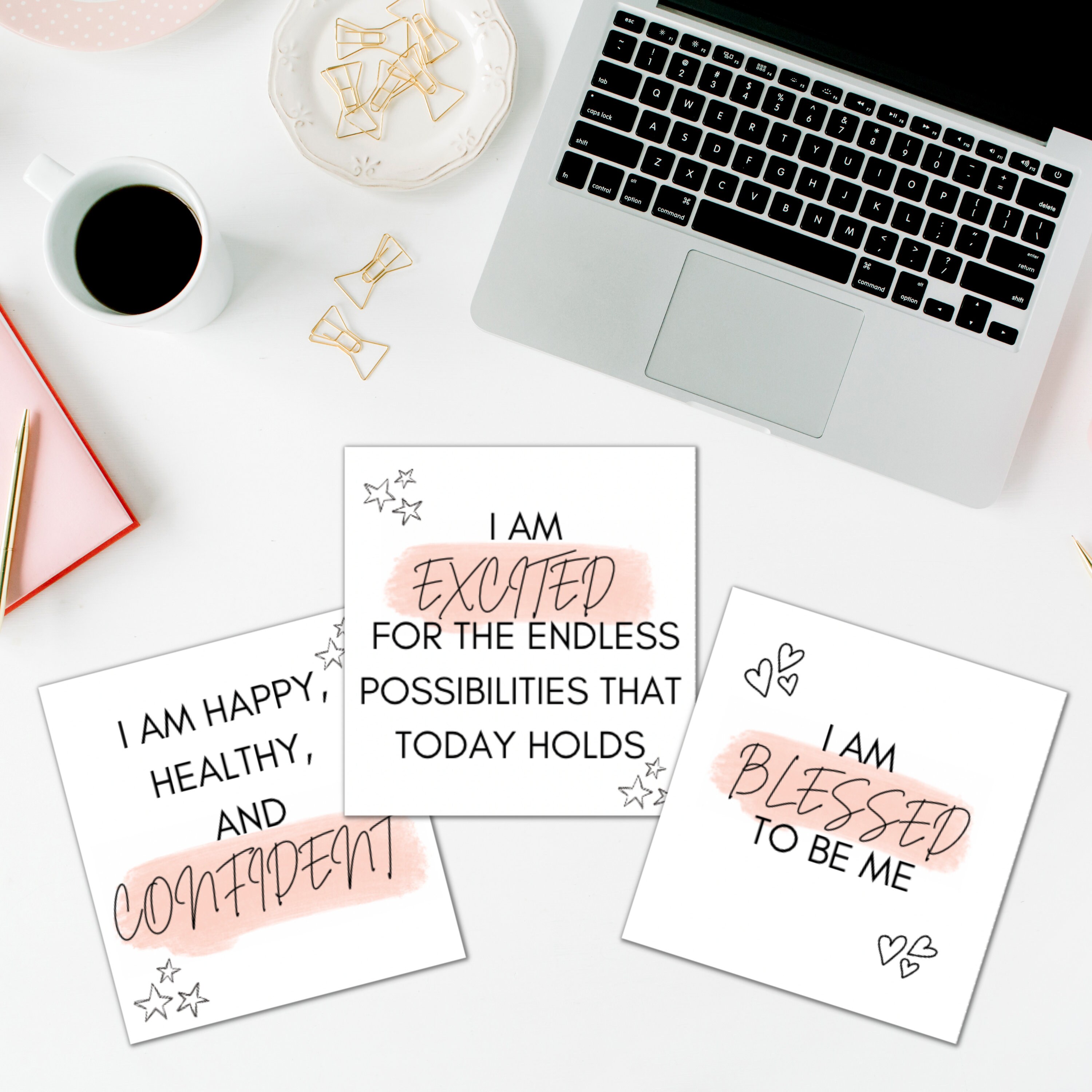 Cute Affirmation Cards | Printable Affirmation Cards | Motivational ...
