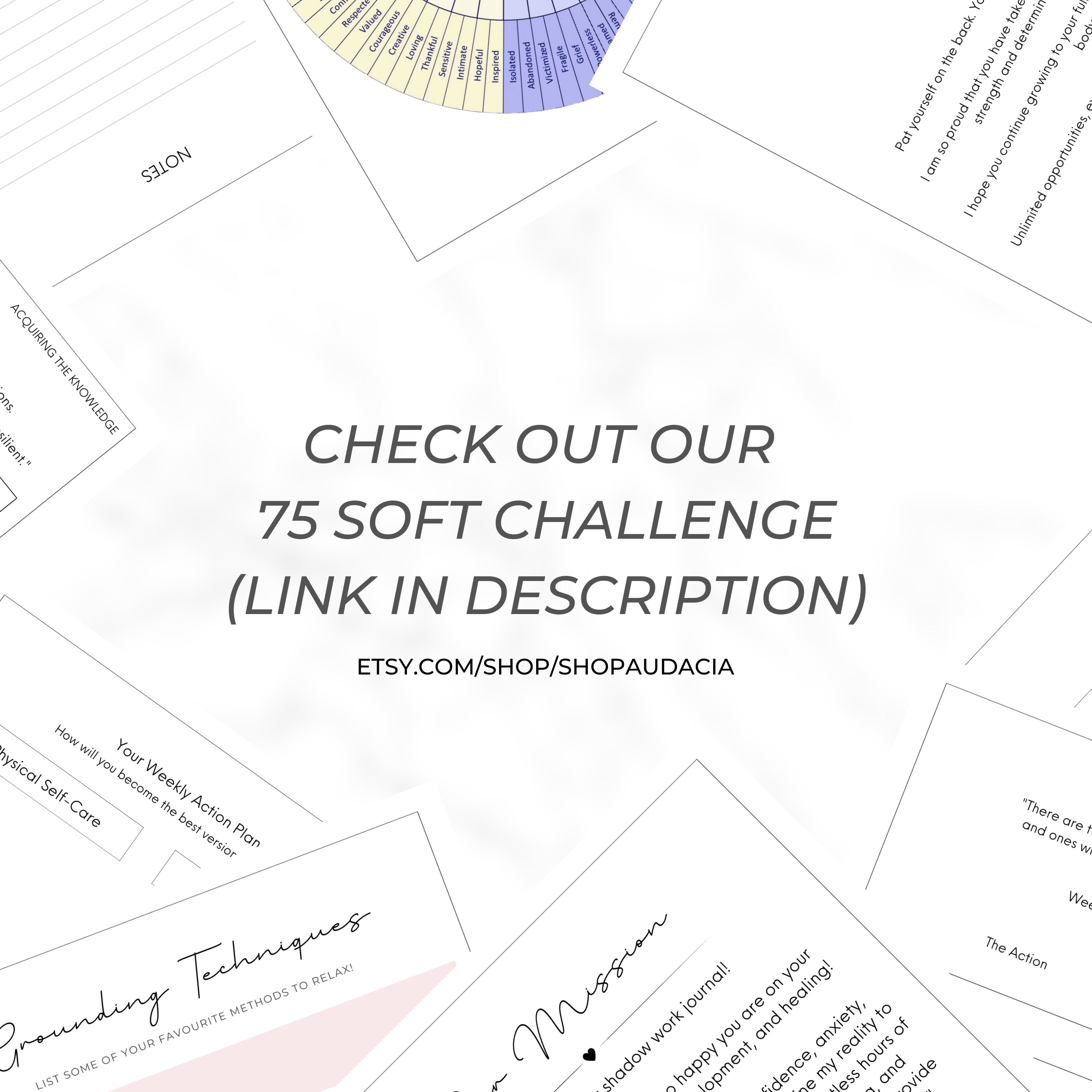 75 Hard Challenge With Progress Tracker Etsy Canada