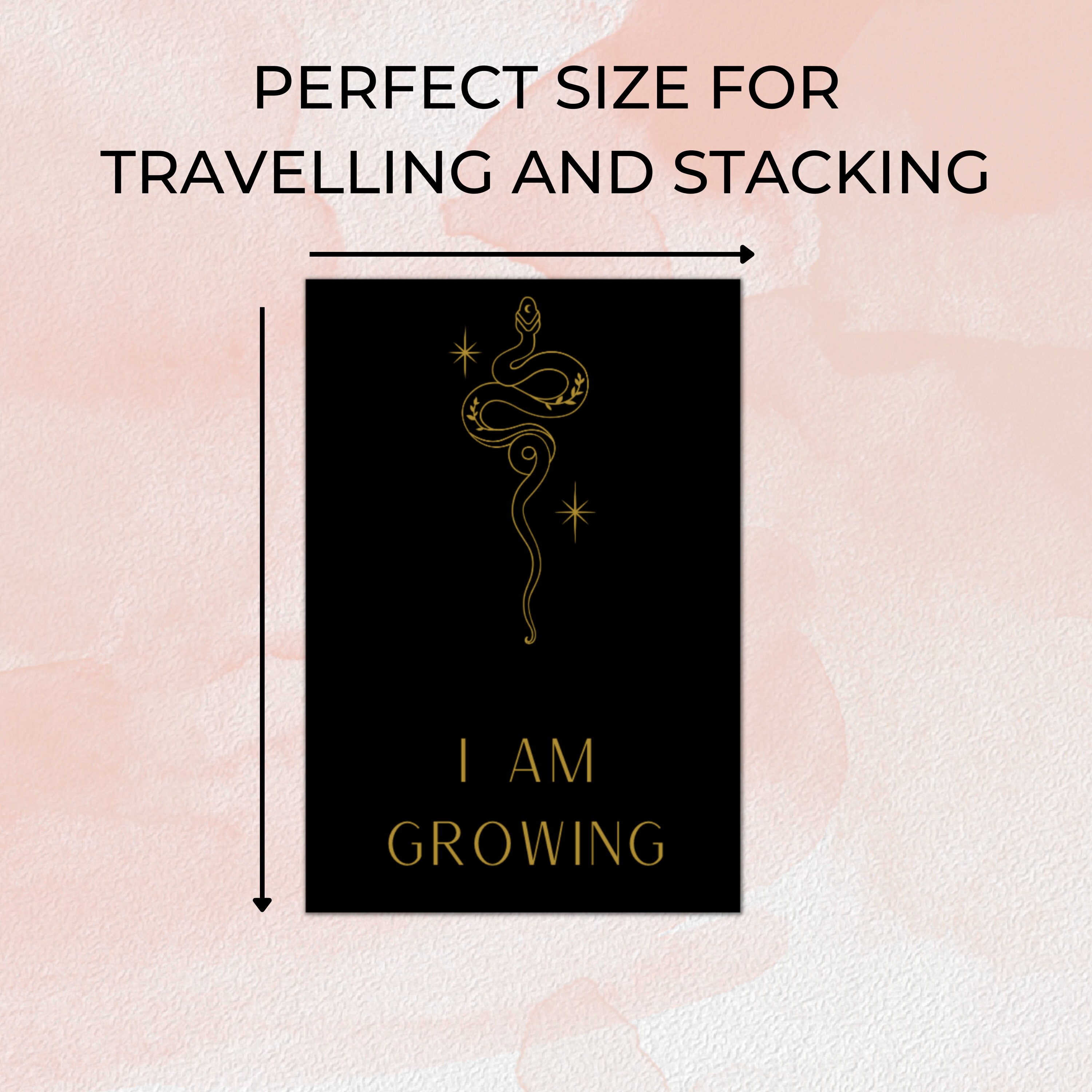 Black Affirmation Cards | Printable Affirmation Cards | Motivational ...