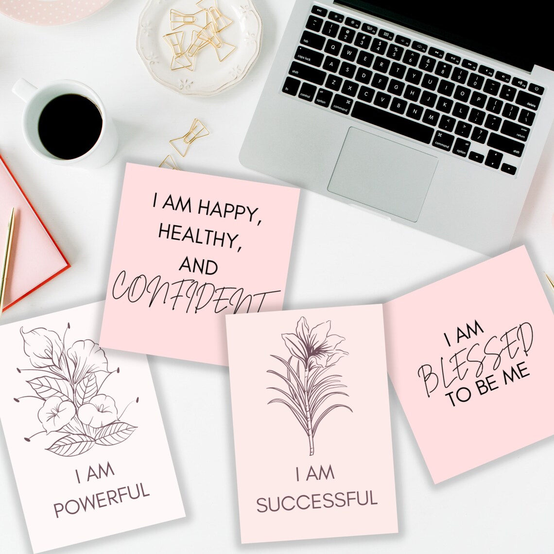 Cute Affirmation Cards Affirmation Deck Cards Printable Affirmation ...