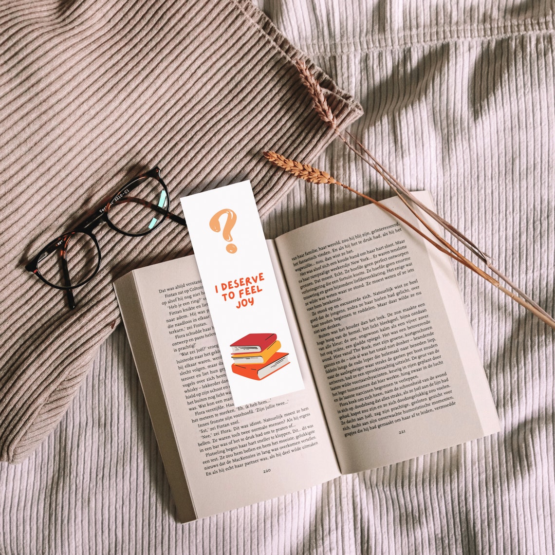 Cartoon Bookmarks Cute Bookmark Set Aesthetic Bookmarks Bookmark Bundle ...