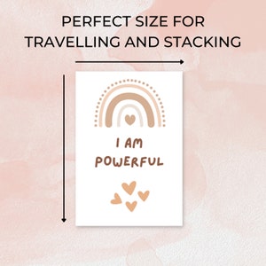 Boho Affirmation Cards | Printable Affirmation Cards | Motivational ...