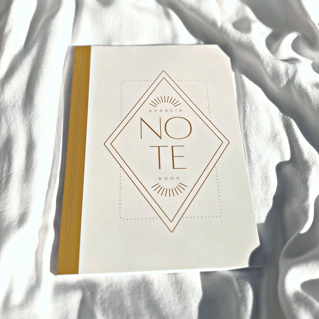 Minimalistic Notebook With Aesthetic Soft Cover - Etsy