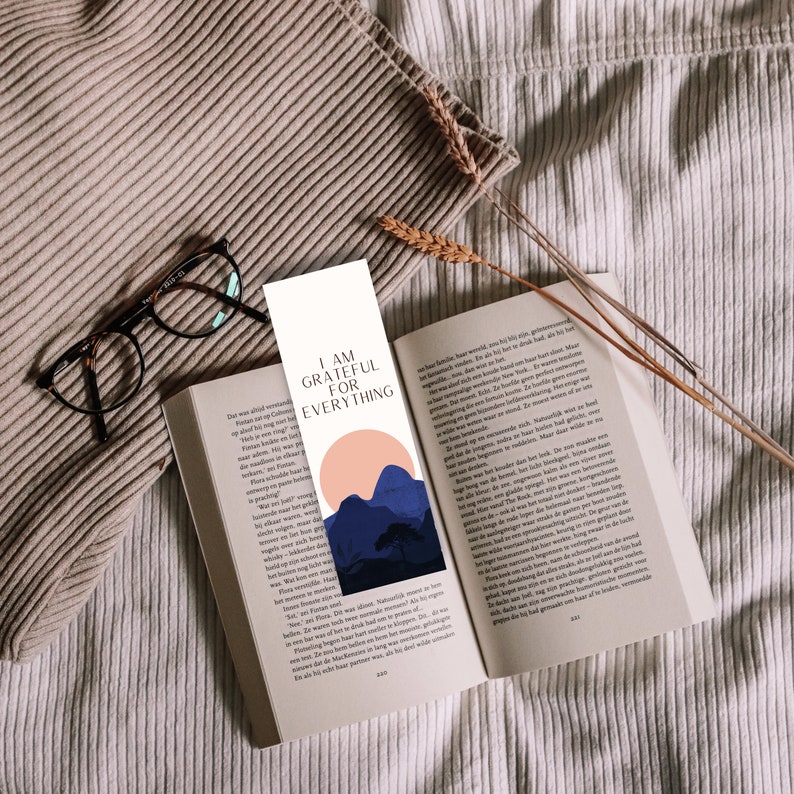 Positive Affirmation Bookmarks: Printable Bookmark Set (digital ...