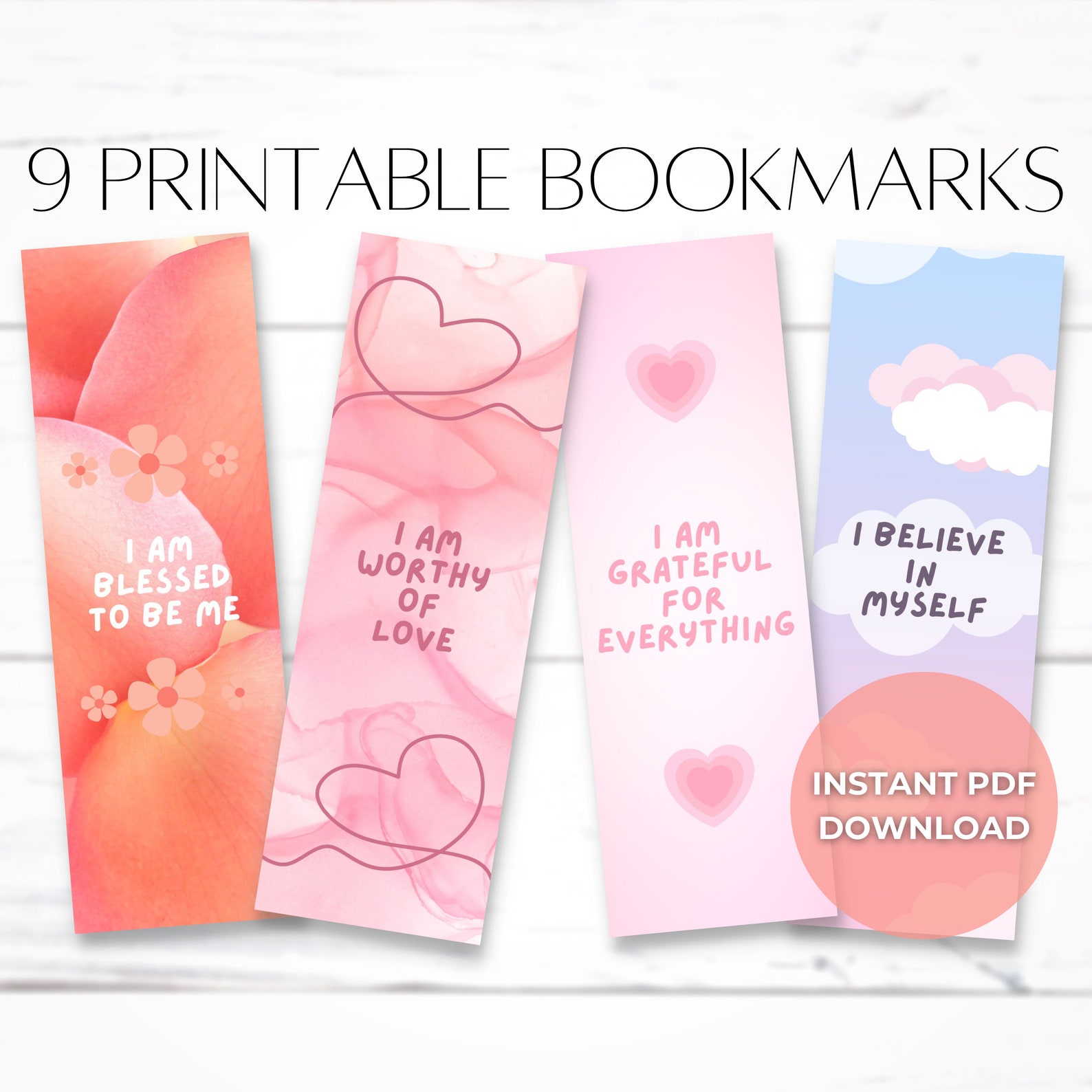 Cute Bookmark Set | Pretty Bookmark | Aesthetic Bookmarks | Bookmark ...