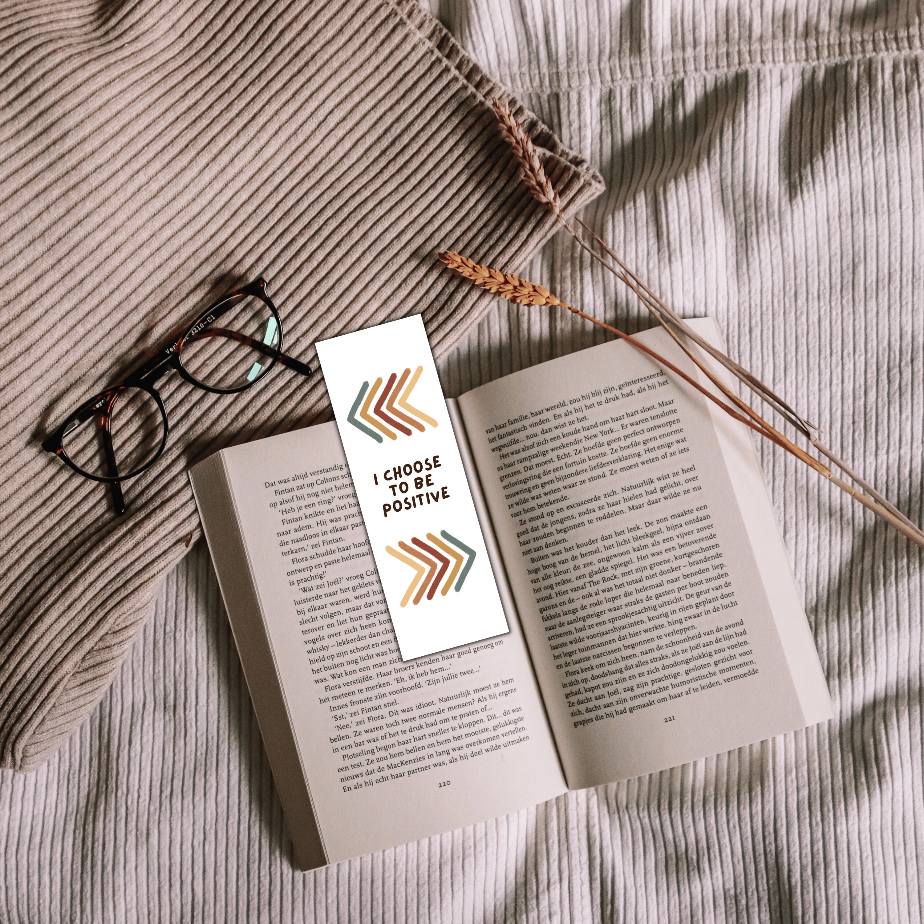 Boho Positive Affirmation Printable Bookmarks | Bookmark Set | Digital ...