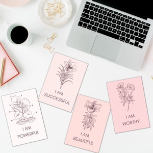 Cute Affirmation Cards | Printable Affirmation Cards | Motivational ...
