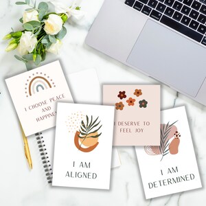 Boho Affirmations | Affirmation Card Deck | Printable Affirmation Cards ...