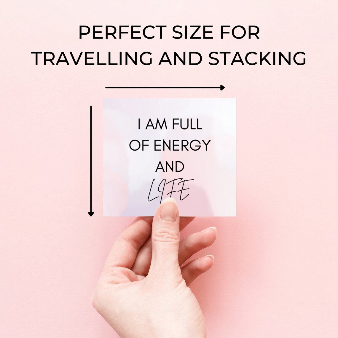 Purple Affirmation Cards Printable Affirmation Cards Motivational Cards ...