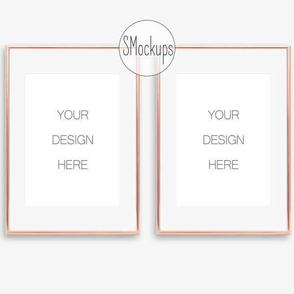 Rose Gold Frame - Etsy