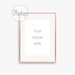 Mockup Horizontal Card,blank Card Mockup,a5 Greeting Card Mockup ...