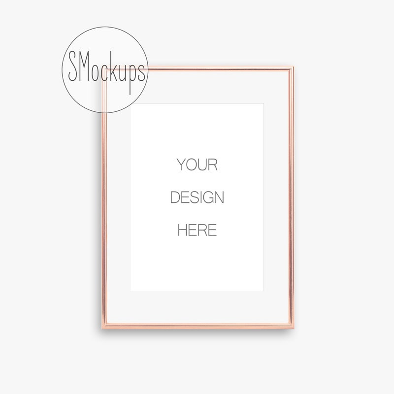 Rose Gold Frame - Etsy