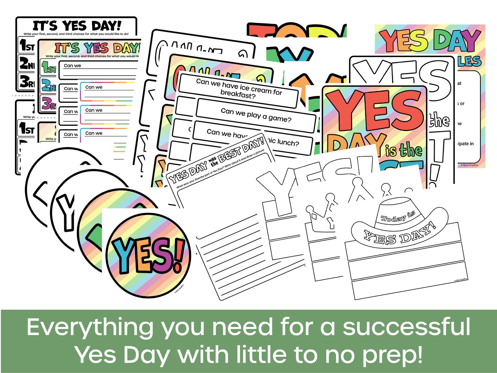 Have Your Own YES DAY! - Etsy