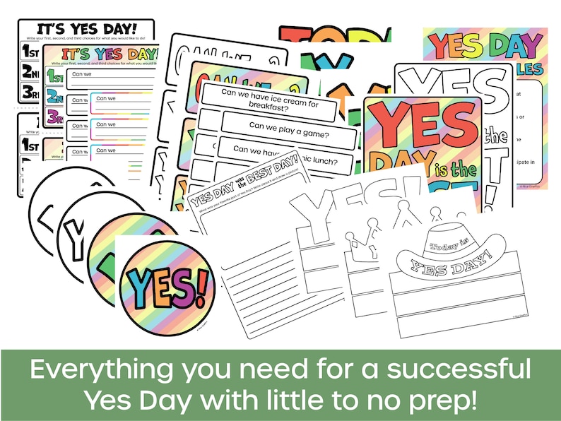 Have Your Own YES DAY! - Etsy