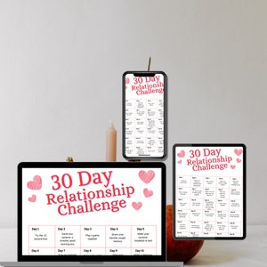 30 Day Relationship Challenge, Relationship Builder for Couples, Couple ...