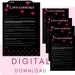 Printable Love Contract, Digital Relationship Contract, Valentines Day ...
