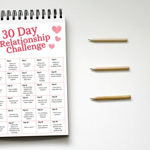 30 Day Relationship Challenge, Relationship Builder for Couples, Couple ...