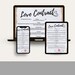 Couple Contract, Printable Love Contract, Digital Relationship Contract ...